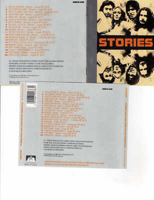 STORIES - WALK AWAY FROM THE LEFT BANKE PLUS (CD 1989) **20 TRACKS** | eBay