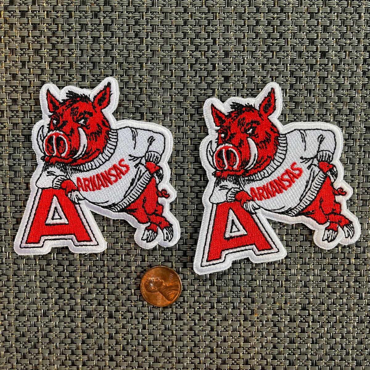 Vintage Arkansas Razorback Logo Slobber Hog' Logo Added Again To
