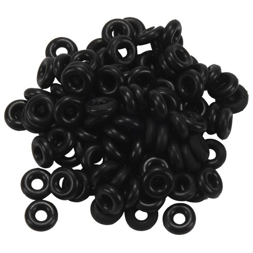 100pcs Rubber Carp Fishing Terminal Tackle Round Fishing O Rings ...