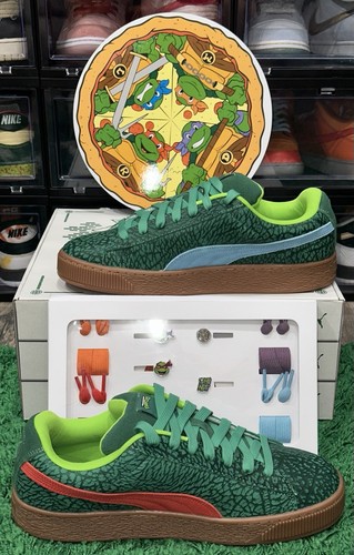 Puma Suede XL Teenage Mutant Ninja Turtles TMNT (Vine/Gum) Size 13 | eBay
