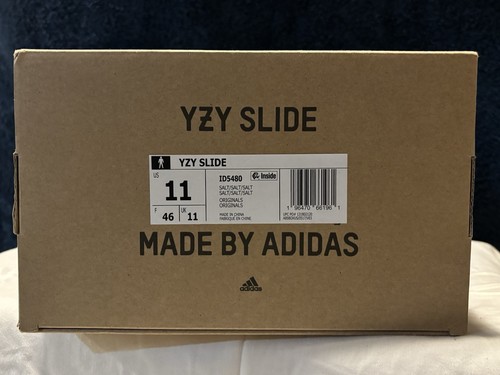 Yeezy Slides Salt 11m Brand New With Box | eBay