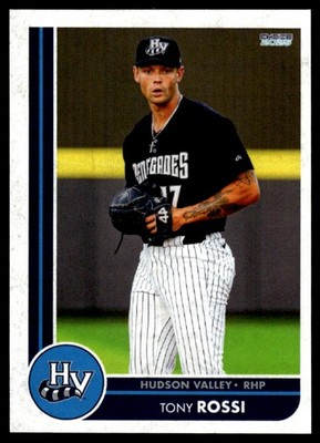 2025 Tony Rossi MiLB Minor League Rookie RC Hudson Valley Renegades | eBay
