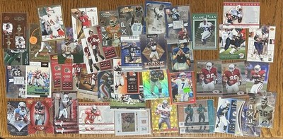 Lot of 45 Football ALL SERIAL NUMBERED Cards #/ Insert Rookie Chase ...