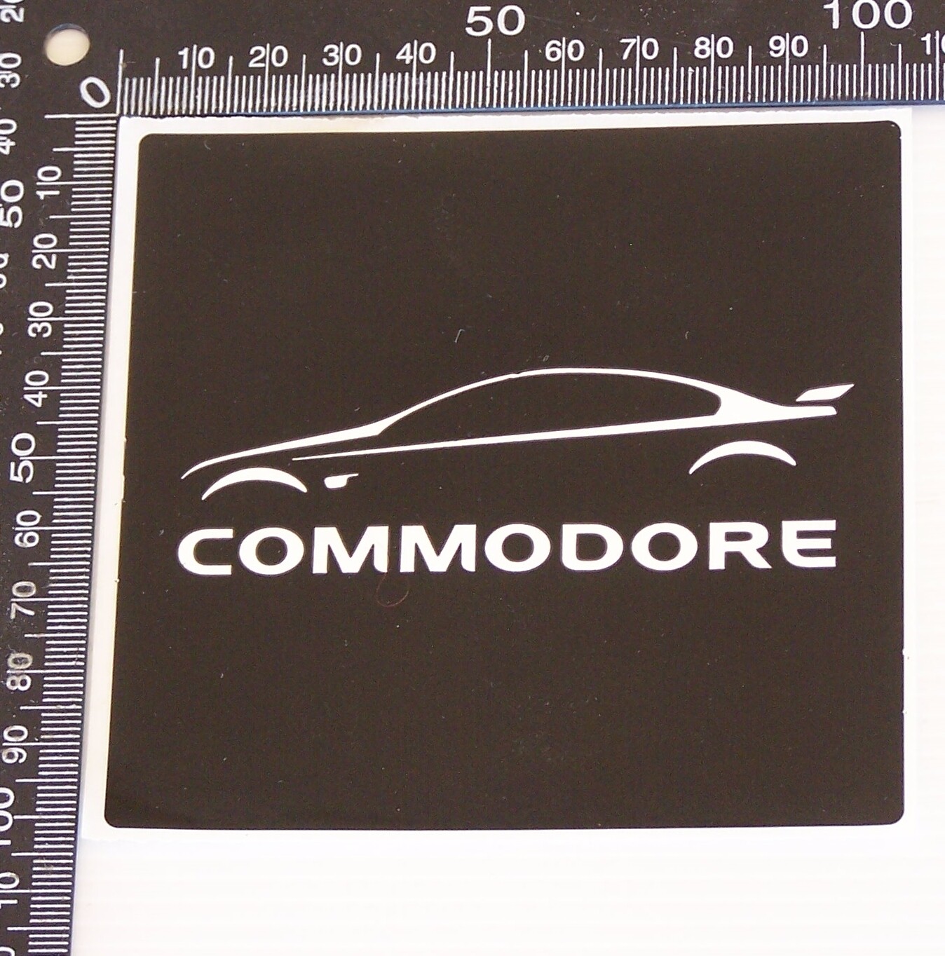 GENUINE VINTAGE HOLDEN COMMODORE SOUVENIR CAR BUMPER STICKER HDT ...