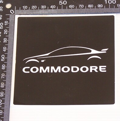 GENUINE VINTAGE HOLDEN COMMODORE SOUVENIR CAR BUMPER STICKER HDT ...