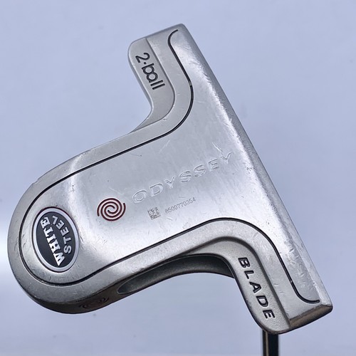 Odyssey White Steel 2-Ball Blade Putter RH Steel Shaft 35” | eBay