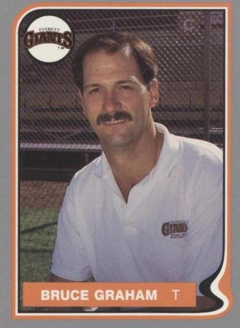 1987 Pacific Cramer Everett Giants - Bruce Graham #33 (RC) for sale ...