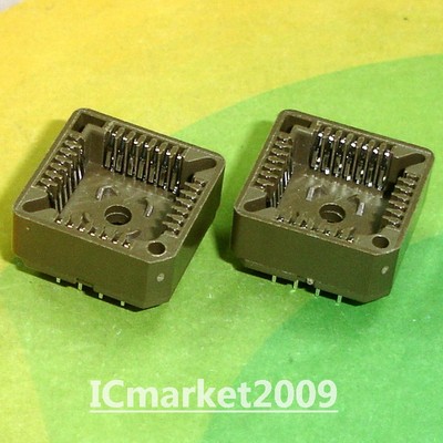 10 PCS PLCC28 28 Pin DIP IC Socket Adapter PLCC Converter New | eBay