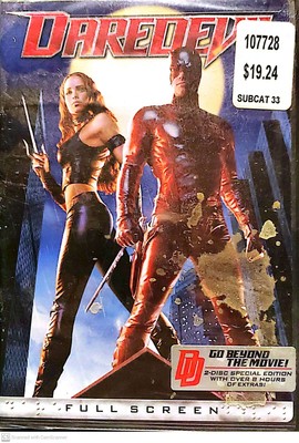 Daredevil (Full Screen Edition) - DVD -SEALED 2 DISC 8 HRS OF EXTRAS ...
