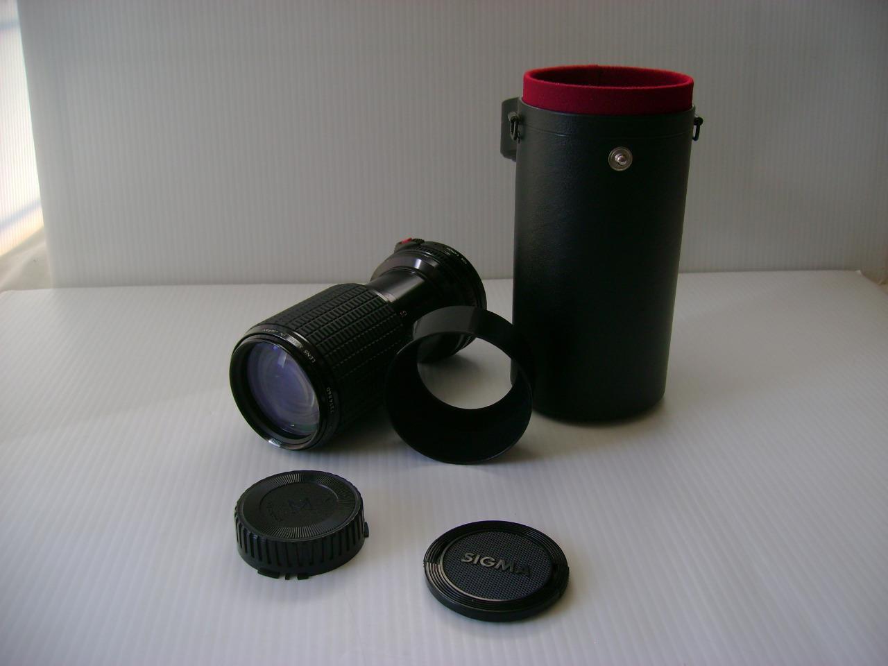 SIGMA 52mm 1:4.5 F=70-210mm Multi-Coated Lens for Canon. | eBay