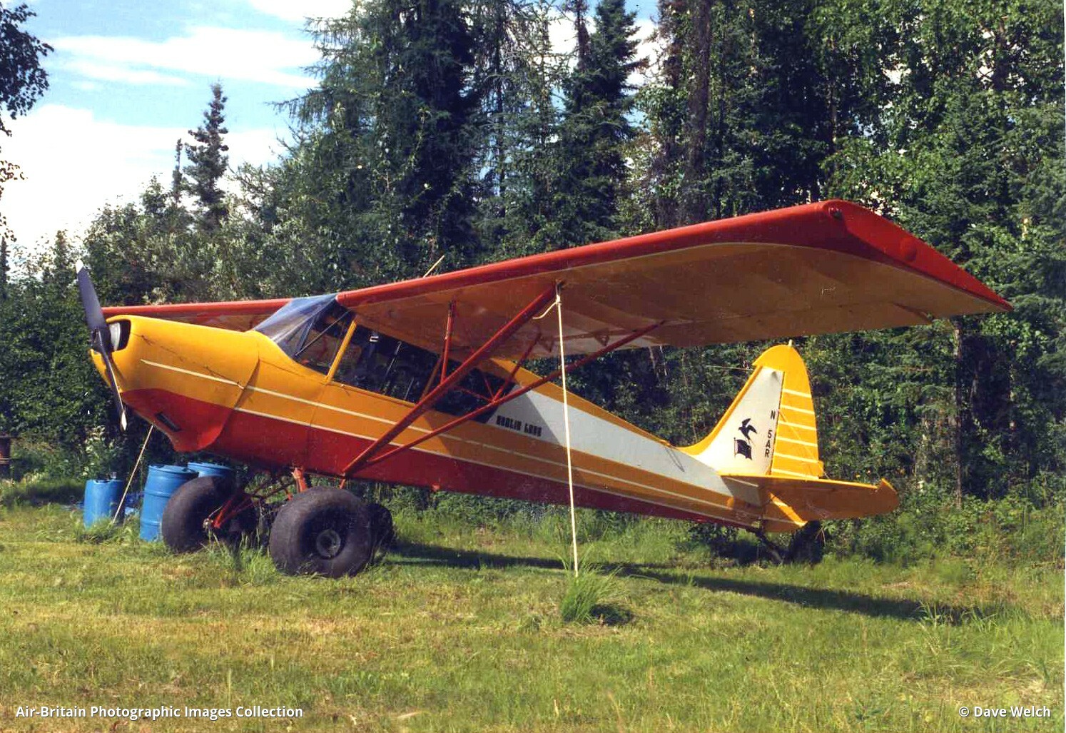 Arctic Aircraft S-1B2 Arctic Tern Airplane Desktop Kiln Dry Wood Model ...