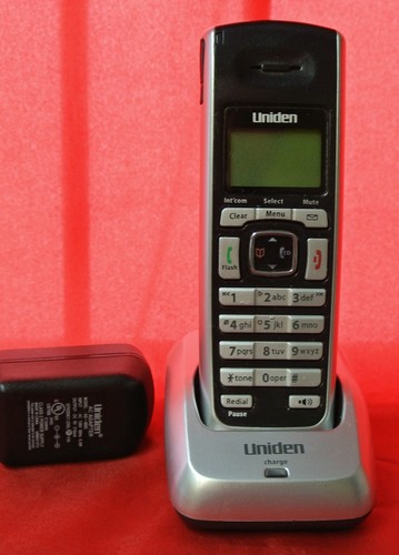 Uniden DCX-200 Black DECT 6.0 Expansion Handset DECT-2060 DECT-2080 ...