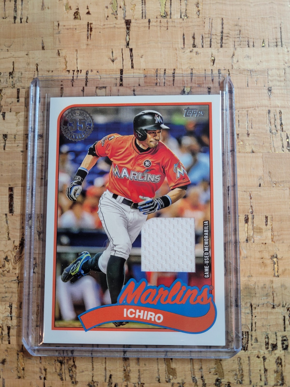 2024 Topps Series 2 Ichiro Miami Marlins 35th Anniversary 1989 Topps ...