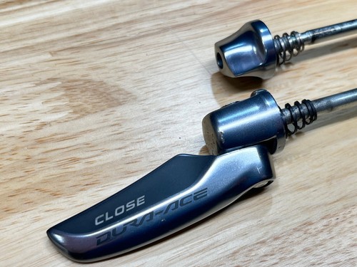 SHIMANO DURA-ACE Quick Release Lever Skewers Front/Rear Set Hub HB 9000 ...