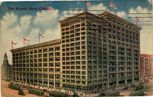 Vintage Postcard- THE BOSTON STORE, CHICAGO, IL. Early 1900s | eBay