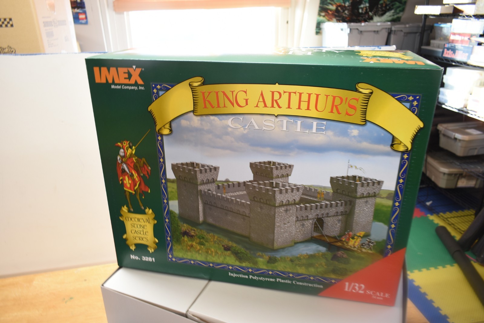 IMEX 3281 1/32 Scale 54mm King Arthurs Castle This Is Big Complete 4 ...