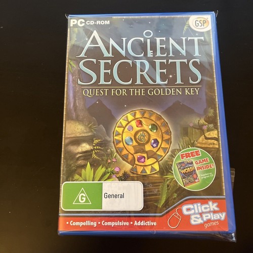 Ancient Secrets: Quest For The Gold Key PC CDROM Windows Hidden Object ...