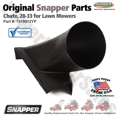 Genuine OEM Snapper Chute, 28-33 for Lawn Mowers / 2681S, 3081 ...