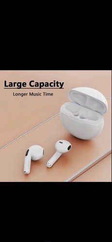 Air Pro 6 TWS iPhone Earbud Wireless Bluetooth Headset Headphone Mini ...