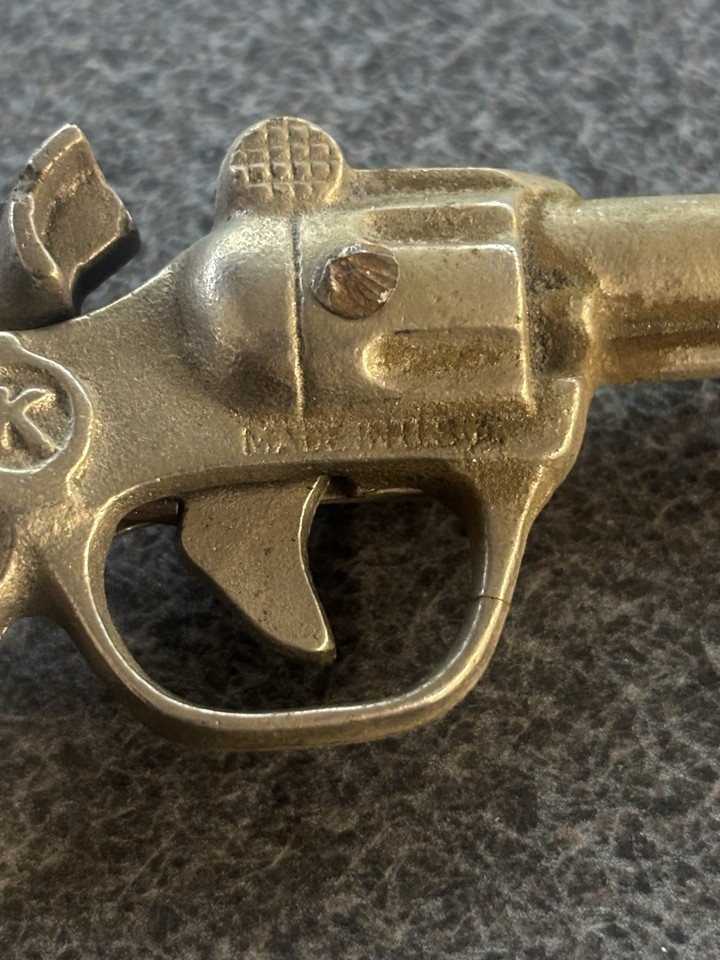 Vintage 1950’s Kilgore Silver SPY Cowboy Revolver Antique Toy Pistol w ...