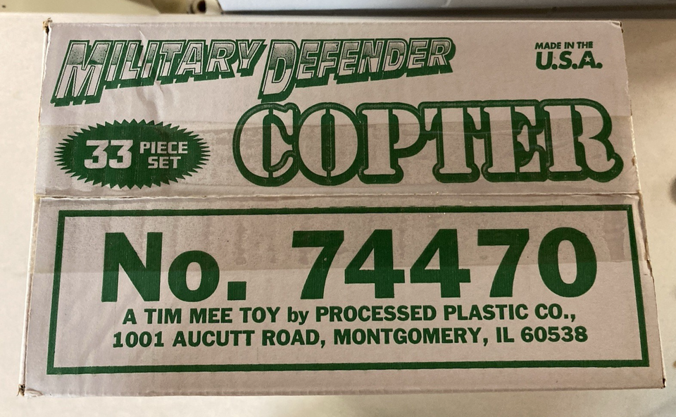 Tim Mee Military Defender Copter 33 Pieces | eBay