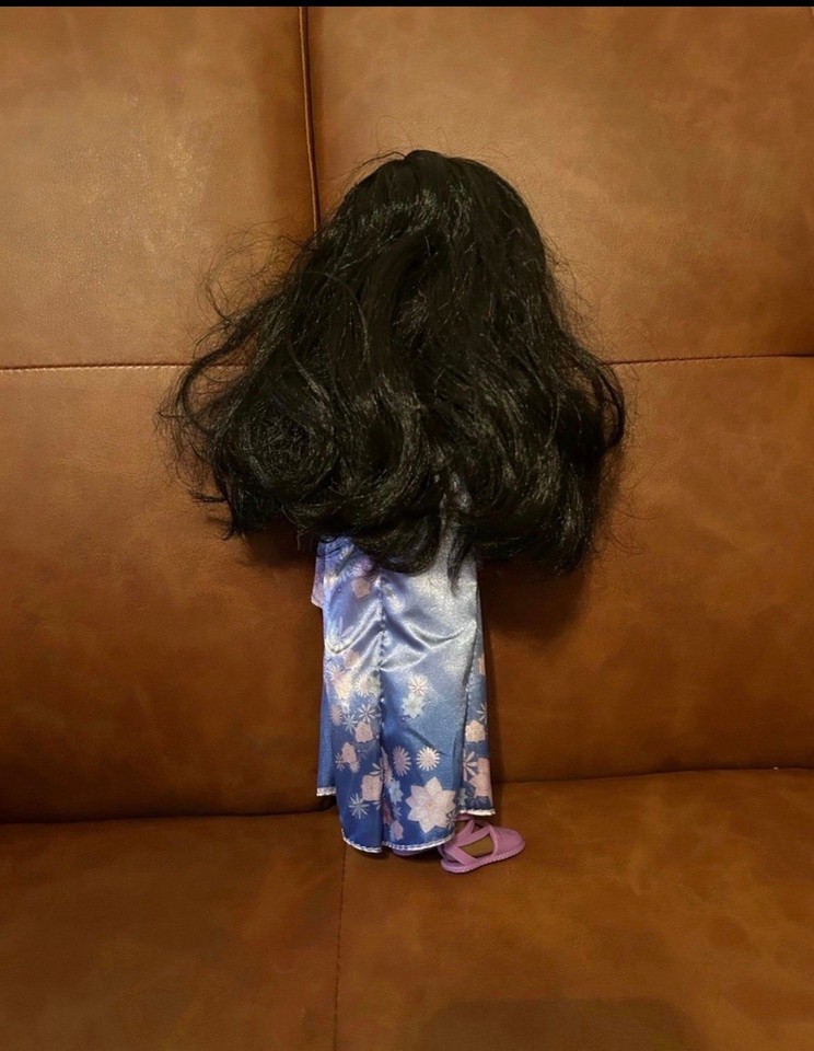 Disney Encanto Isabella Madrigal Flowered Purple Dress 11” Fashion Doll ...