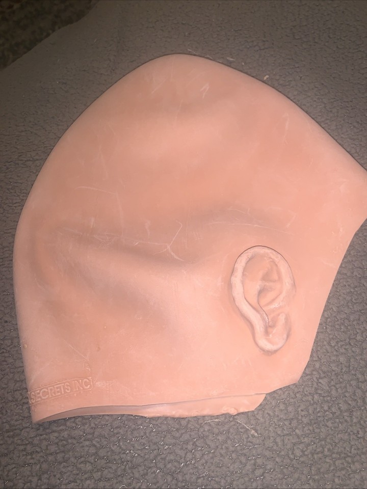 VTG 1999 Cinema Secrets, Inc Latex Coneheads Bald Mask Costume ...