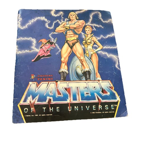 Vintage 1993 He Man Masters of the Universe Sticker Comic Book Panini ...