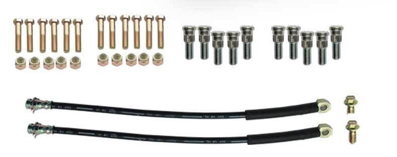 Fits 1976-86 Jeep CJ7 & CJ5 Power Front and Rear Disc Brake Conversion ...