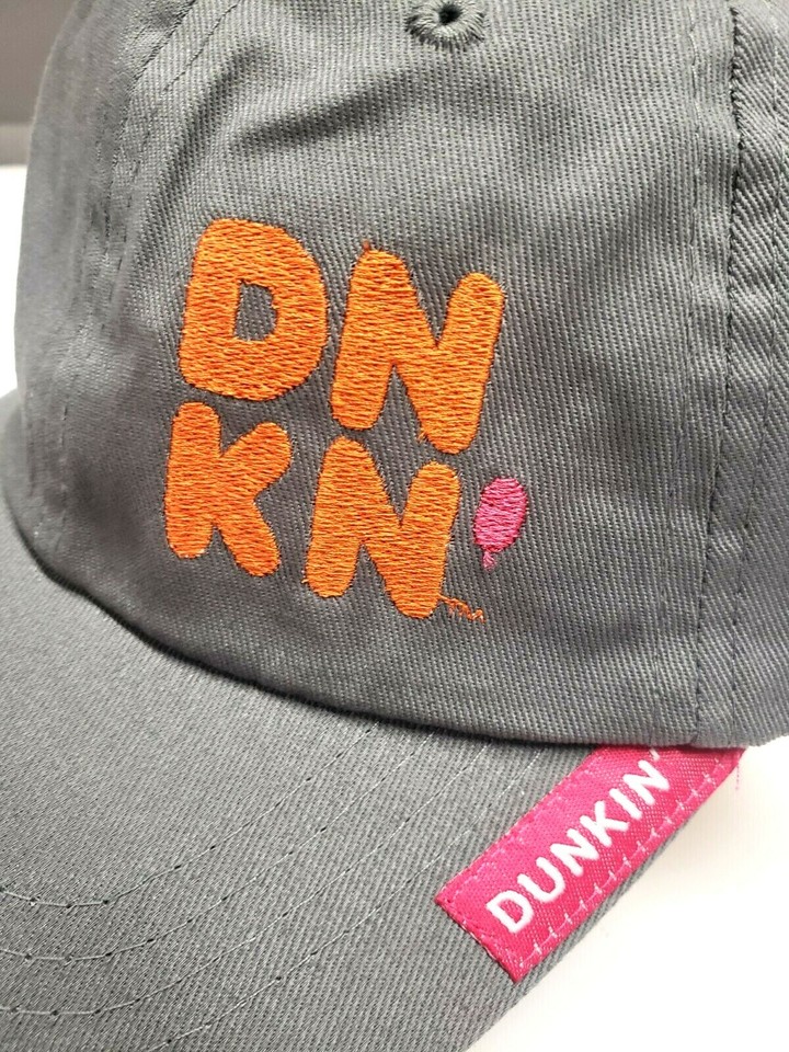 Official DUNKIN' DONUTS Employee Uniform Apron or Hat Grey with Logo ...