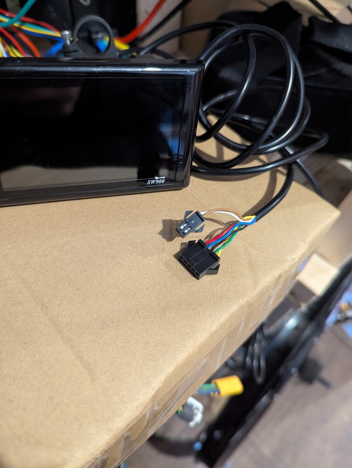 Ebike Colour SW900 LCD Display Control Electric Bicycle Speed Meter 36 ...