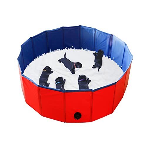 Whelping Pen for Dogs,Whelping Box for Dogs 39inch Dia.x12inch H ...