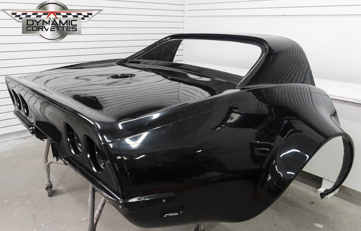 68 69 C3 Corvette Custom Rear Clip Hard Top/Slant Back Window L88 Style ...