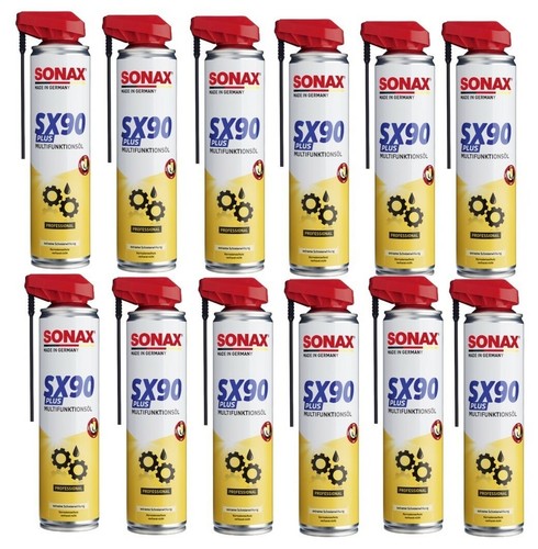 Sonax SX 90 Plus mit EasySpray Multifunktionsöl Schmieröl Kriechöl / 12 x 400 ml | eBay