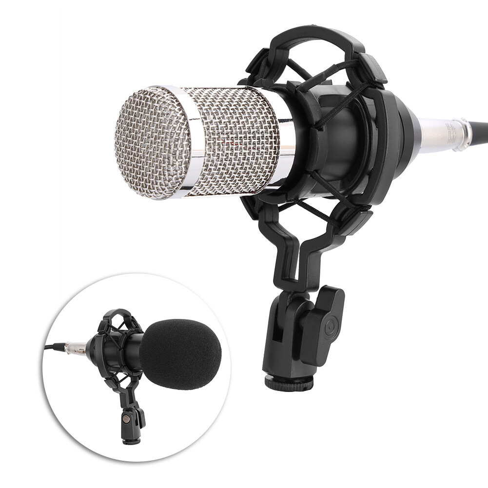 Condenser Mic Set Studio Sound Recording Mic With Shock Mount ND2 | eBay