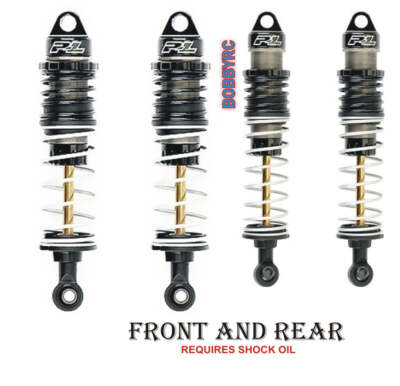 Pro-Line Front + Rear POWERSTROKE Shocks Set Traxxas Slash 4X4 2WD 4WD ...
