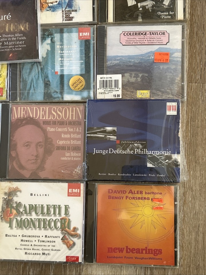 Lot Of 25 Sealed Classical Music CD CDs Wholesale New W Case Flaws | eBay