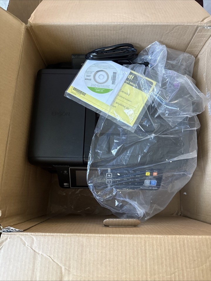 Epson WorkForce WF-3640 All-In-One Inkjet Printer 10343908161| eBay