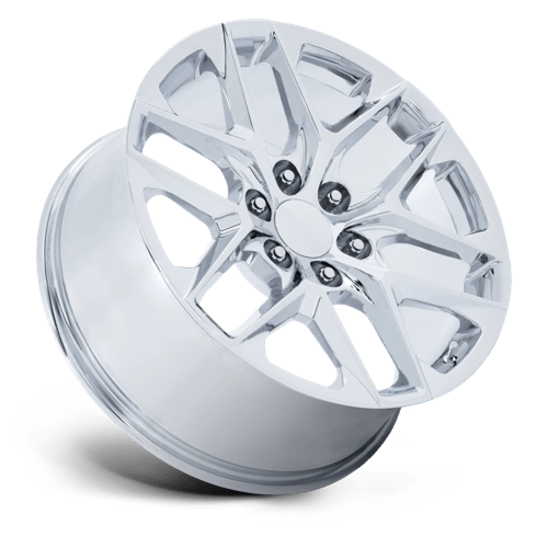 Wheels Cadillac GMC Chevy Replica 22x9 +28 Chrome 6x139.7 6x5.5 (QTY 4 ...