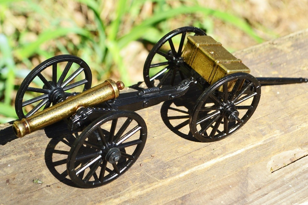Denix Replica Civil War Miniature Napoleonic Cannon & Limber ...