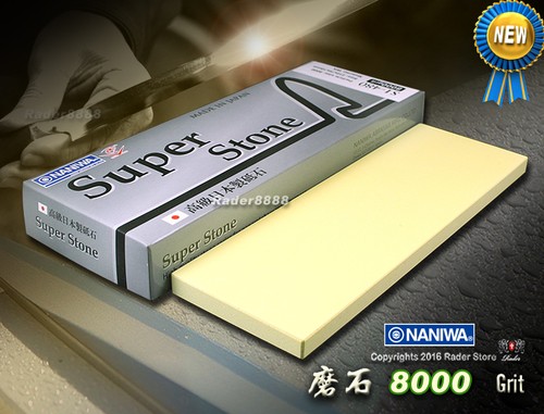 Japanese NANIWA Super Stone #8000 grit Whetstone High Quality Sharpening Stone | eBay