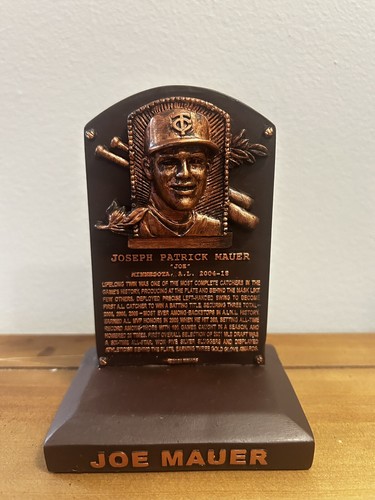 2024 Minnesota Twins Joe Mauer HOF Plaque New in Box SGA | eBay
