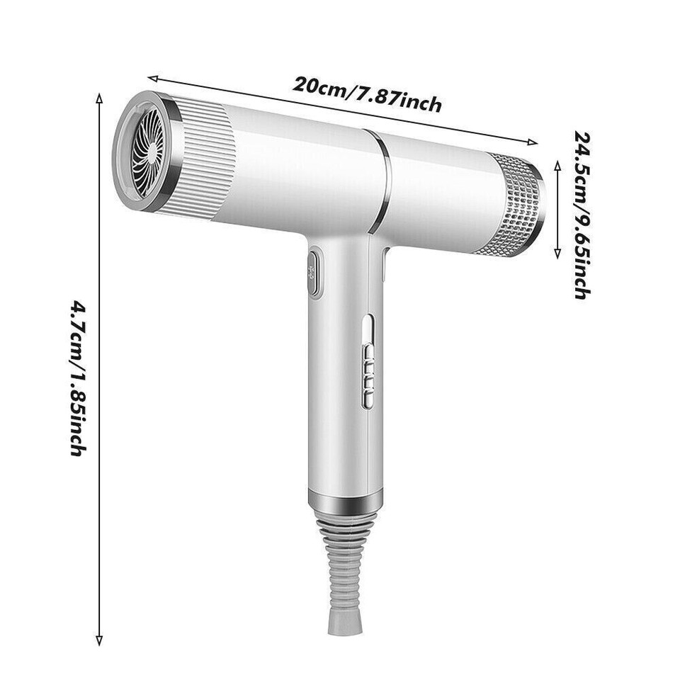 2500W Hair Dryer Blower Professional Negative Ionic Blow Fan Styler ...