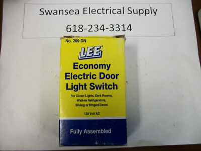 Lee Electric Door Light Switch Cat. No. 209DN | eBay