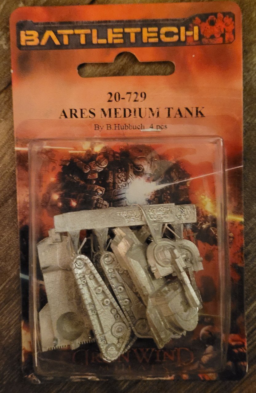 BattleTech 20-729 Ares Medium Tank (Standard)(2)(*See Per Order Flat ...