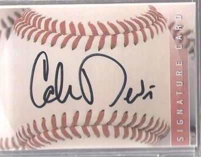 Minnesota Twins COLE DeVRIES autographed Signature Sweet Spot card | eBay