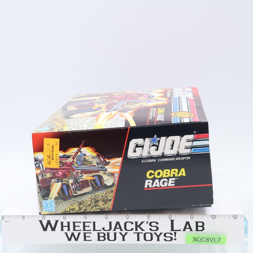 Cobra Rage GI Joe 1990 Hasbro Action Figure Vehicle NEW SEALED | eBay
