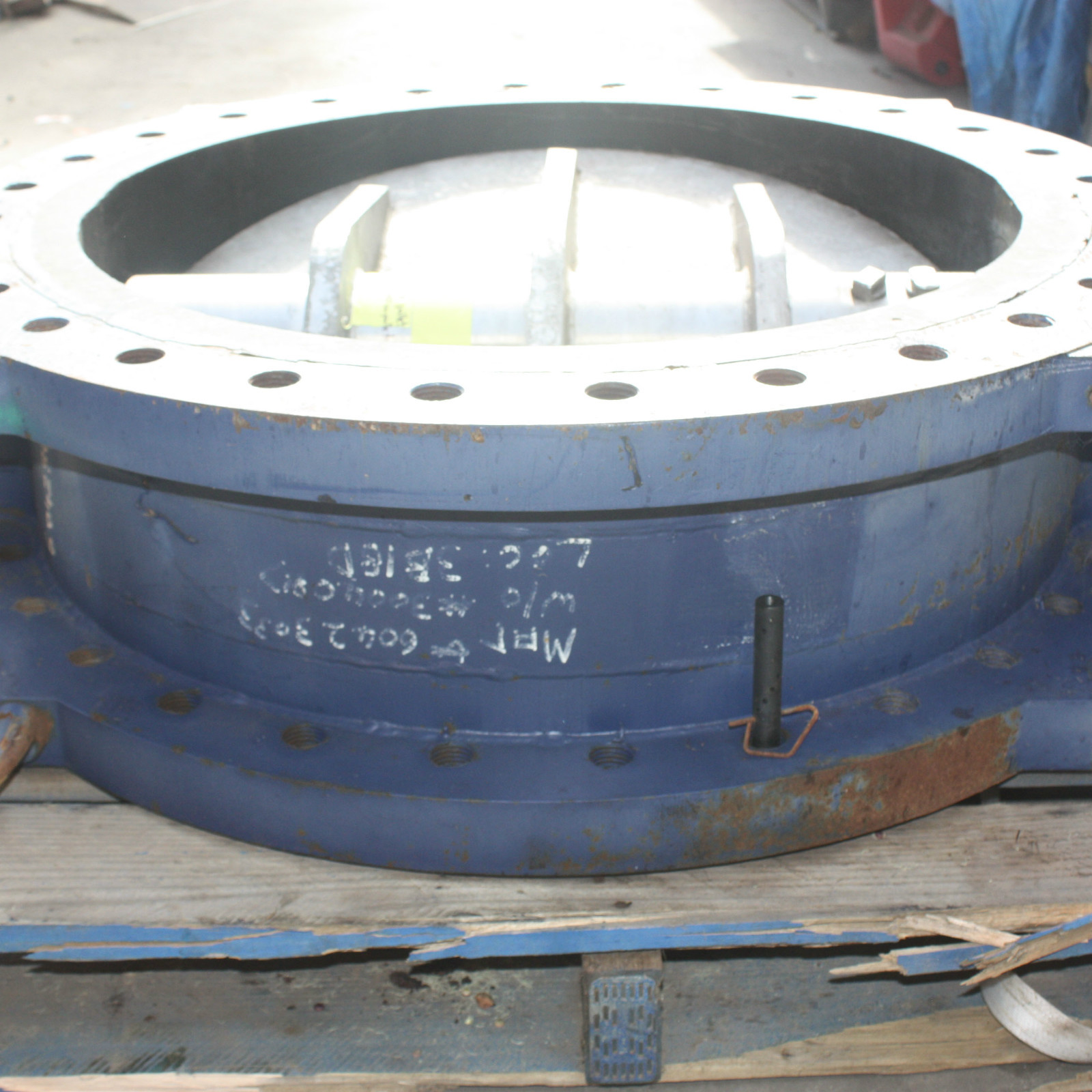 VTM Bi-seal DN750 30in 750mm CL150 stainless Butterfly Valve ...