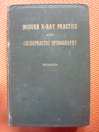 1933 CHIROPRACTIC SPINOGRAPHY FIRST EDITION PALMER GREEN BOOK | eBay