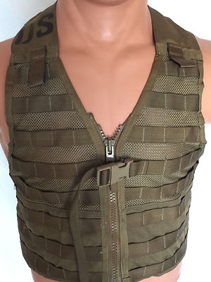 USMC MOLLE FLC Fighting Load Carrier Vest COYOTE Military Tactical LBV ...